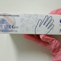 China Colorful Latex Free Small Disposable Nitrile Gloves Customize for sale