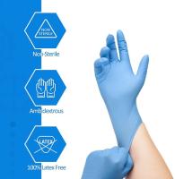 China Protective Medical Nitrile Examination Gloves Disposable for sale