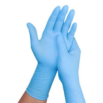 China Disposable Nitrile Examination Gloves Safety Protective Wholesale for sale