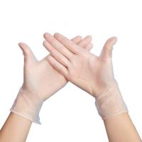 China Disposable Vinyl Gloves 100 Pack Powder-Free Food Grade CE Certified S-XL for sale