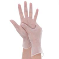 China Disposable Vinyl Gloves 100 Pack Powder-Free Food Grade CE Certified S-XL for sale