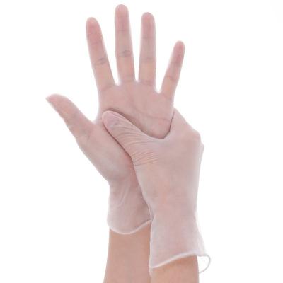 China Disposable Vinyl Gloves 100 Pack Powder-Free Food Grade CE Certified S-XL for sale