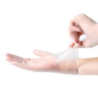 China Clear Vinyl Exam Gloves Latex-Free Disposable 4 Mil Medical Grade Food Safe Powder-Free for sale