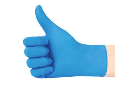 China Colorful Disposable Nitrile Gloves Powder Free Examination Protective S M L XL for sale