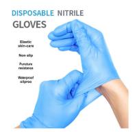 China Disposable Nitrile Gloves For Medical And Household Using for sale