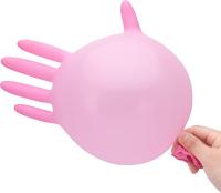 China Disposable Pink Nitrile Gloves 3 Mil Latex Free Industrial Grade S to XL for sale