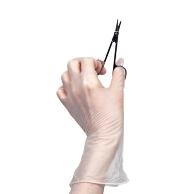 China Powder Free Vinyl Gloves Tear Resistant 240mm Length for Surgical Examination S-XL for sale
