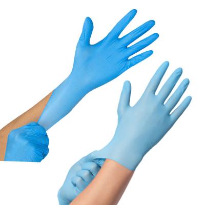 China Customized Nitrile Gloves Disposable Powder-Free Latex Nitrile Gloves for sale