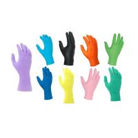 China Heavy Duty Disposable Nitrile Gloves 100pcs per Box Food Grade S-XL for sale