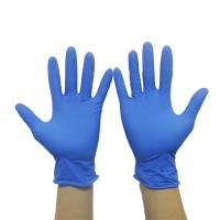 China Heavy Duty Disposable Nitrile Gloves 100pcs per Box Food Grade S-XL for sale