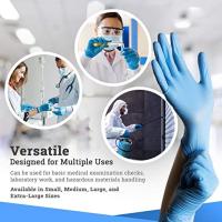 China Disposable Vinyl Examination Gloves 4 Mil Thick Food Grade CE Certified Powder Free S M L XL for sale