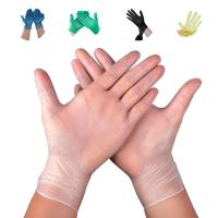 China Eco Friendly Disposable Powder Free Vinyl PVC Gloves 4 Mil for Cleanroom Industrial Use for sale