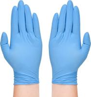 China Disposable Nitrile Gloves Black Latex Free Powder Free 100 Pcs CE Certified for sale