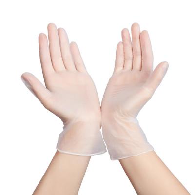 China Daily Protection Vinyl Gloves 100pcs Box S M L XL Disposable Household Care for sale