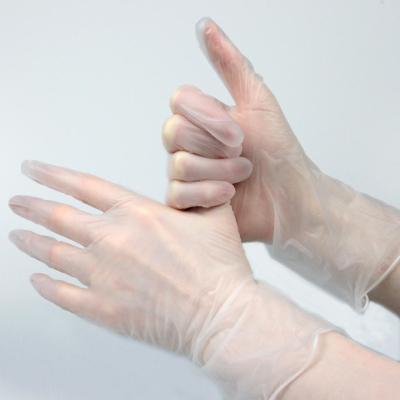 China CE Approved VinylTransparent Disposable Gloves Household Use for sale
