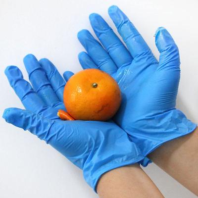 China Thin Work Powder Free Nitrile Safety Gloves For Industrial for sale