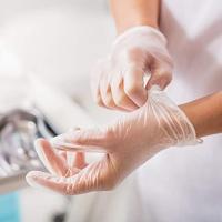 China Disposable Vinyl Gloves 1000 Pack Powder Free Latex Free Food Safe Cleaning Gloves S M L XL for sale