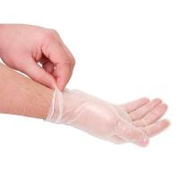 China Powder / Powder Free Disposable PVC Gloves Vinyl Accept Custom for sale
