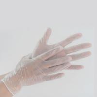 China PVC Clear Vinyl Gloves Powder Free 4 Mil Thick for Household Cleaning Food Grade for sale