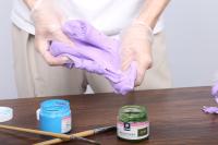 China Medical Food Grade Disposable Nitrile Gloves 3 Mil Blue XS-XL 100pcs/Box for sale