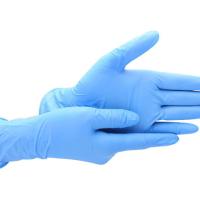 China Disposable Nitrile Gloves Powder Free 0.10mm Thickness S-XL for Household Cleaning for sale