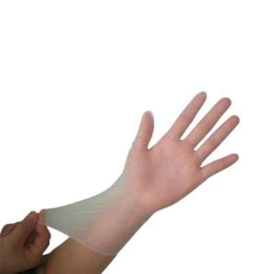 China Powder Free Disposable Vinyl Gloves 100pcs Medical Food Grade PVC S M L XL for sale