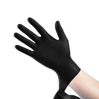China Disposable Medical Blue Nitrile Gloves 100 Pcs Box Latex Free Exam Gloves CE Certified for sale
