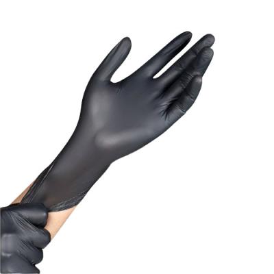 China Disposable Powder Free Nitrile Gloves 100 Pcs EN455 Certified Household Use for sale