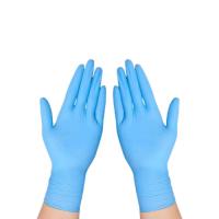 China Custom Colored Nitrile Gloves Non Powder For Examination Safety for sale