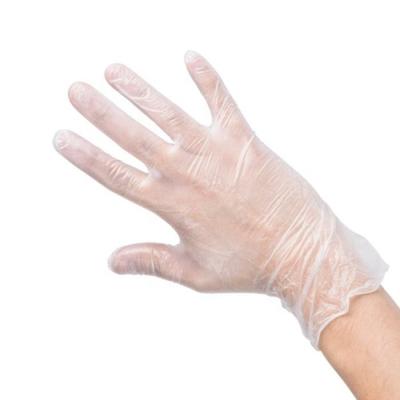 China PVC Vinyl Work Gloves 240mm Length 0.10mm Thickness Oil Proof Food Grade Disposable for sale
