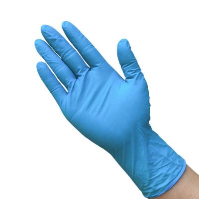 China Kitchen Food Grade Examination Nitrile Gloves Powder Free for sale