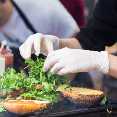 China Disposable Working Rubber Latex Examination Glove Medical for sale