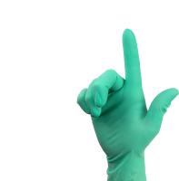 China Disposable Aloe Vera Gloves Powder Free Latex Exam Gloves S M L XL CE Certified for sale