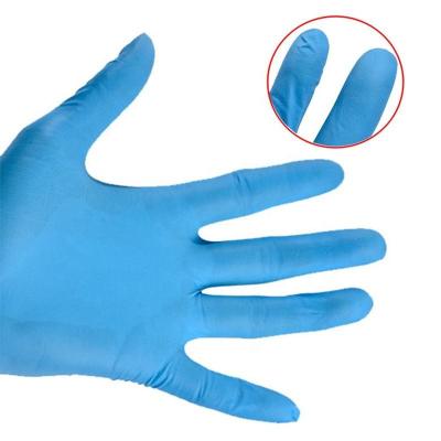 China Disposable Powder Free Nitrile Gloves 3.2 Mil Thickness for Medical Industrial Household Use S M L XL for sale