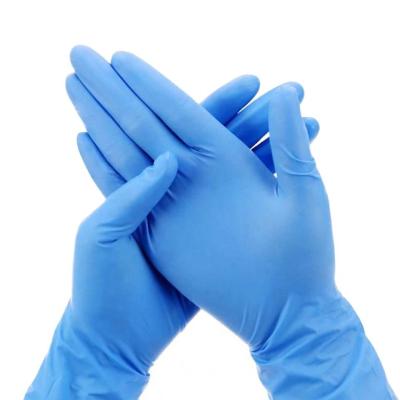 China Disposable Medical Nitrile Examination Gloves Protective Oem Available for sale