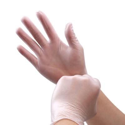 China Industrial Disposable Vinyl Gloves Powder Free 9 Inch Latex Free Medical Grade for sale