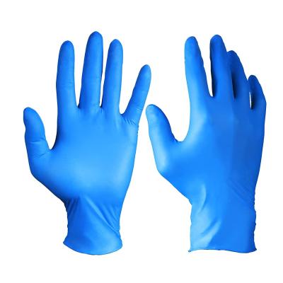 China Nitrile 4 Mil Disposable Gloves Medium 100 Count Powder Free Latex Free for sale