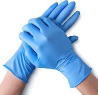 China Nitrile 100pcs Non Latex Disposable Gloves Powder Free X Large for sale