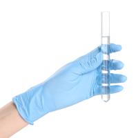 China Dental Safety Examination Rubber Nitrile examination gloves Disposable for sale