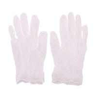 China OEM Powder Free Vinyl Transparent Gloves XS-XL 100pcs per Box for sale