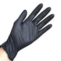 China Powder Free Nitrile Vinyl Blend Textured Disposable Gloves XS-XL 100pcs/Box for sale