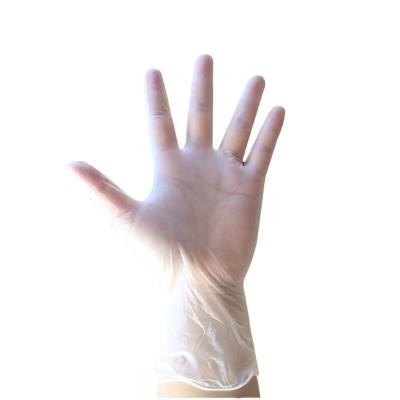 China Food Grade 4.5g Powder Free Vinyl Gloves Smooth Design Clear for Food Service for sale