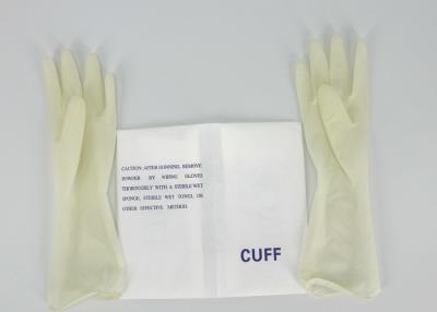 China EN 455 Sterile Latex Gloves 11Mpa Powder Free Vinyl Disposable 240mm Length for sale