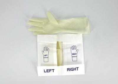 China Disposable Latex Surgical Examination Glove 9MPa Tensile Strength Powder Free for sale