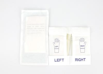China FDA Approved Disposable Latex Medical Gloves 0.10mm Thickness 100pcs for sale