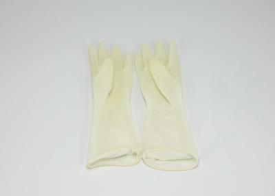 China Disposable Powder Free Latex Exam Gloves 21MPa 0.17mm Thickness CE ISO for sale