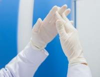 China 245mm Disposable Medical Glove for sale