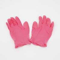 China FDA Disposable Vinyl Gloves 240mm 6.0 Mil Food Service Powder Free Blue for sale