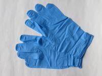 China Disposable Powder Free Nitrile Vinyl Gloves 6.5 Mil Safety Hand Gloves for sale