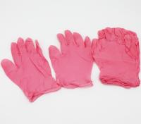 China Disposable Latex Examination Gloves 0.10mm Thickness CE ISO Certified for sale